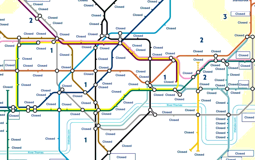 travel through time on the London Underground